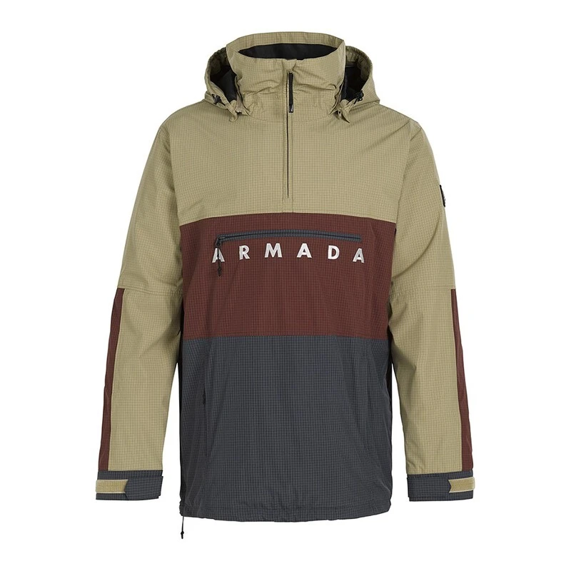Armada Mens Salisbury 2L Jacket (Khaki) | Sportpursuit.com