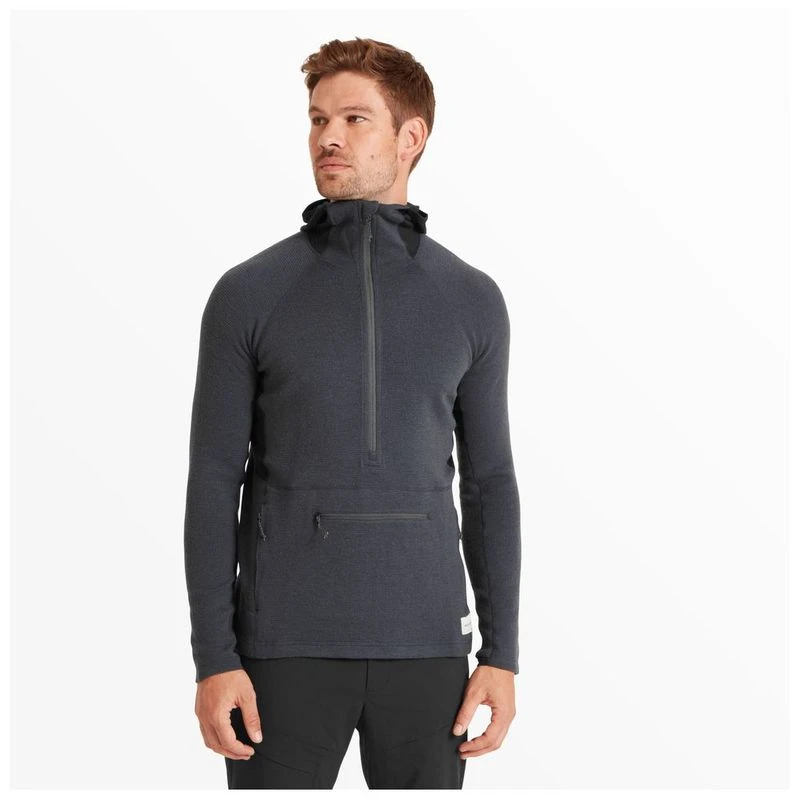 Artilect Mens Sundown 250 1/2 Zip Pullover (Dusk Blue/Black) | Sportpu