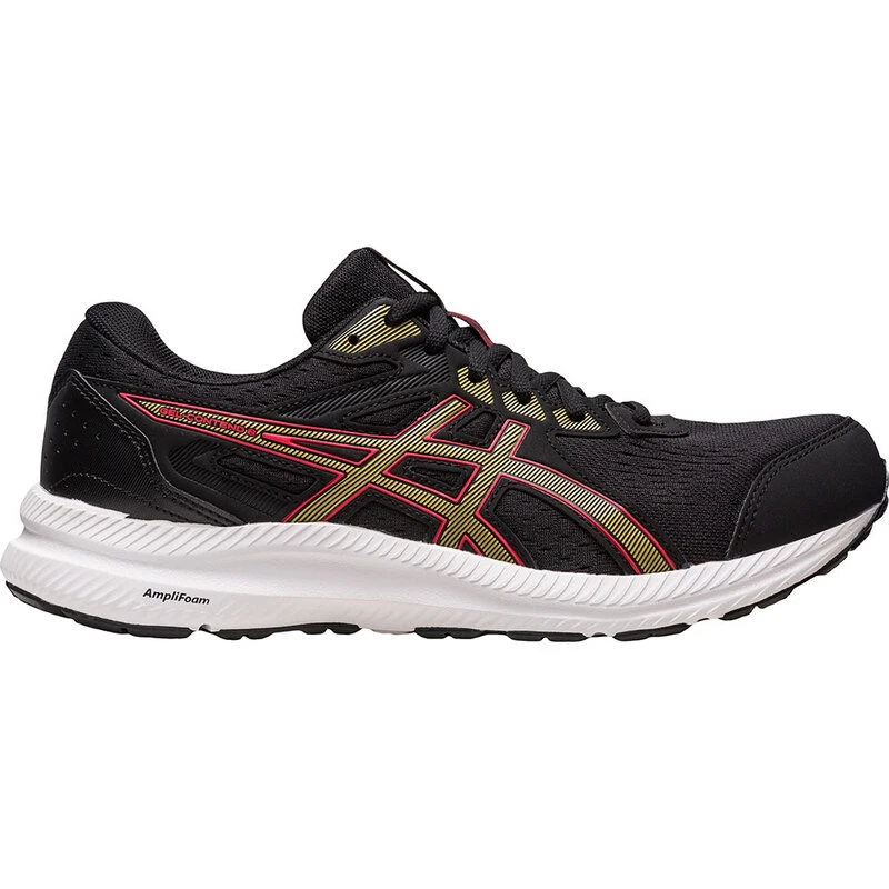 Asics Chaussures de course à pied Gel-Contend 8 Homme (Noir/Olive Oil)
