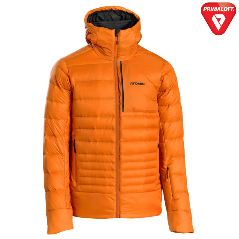 Atomic Mens Redster Down Jacket (Orange) | Sportpursuit.com