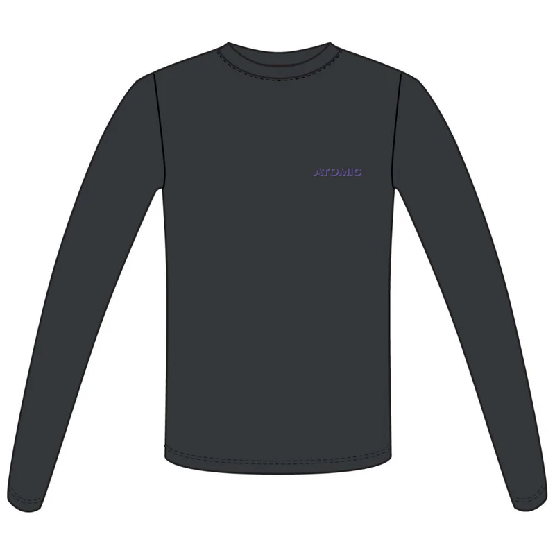 Atomic Mens Graphic Long Sleeve T-Shirt (Anthracite) | Sportpursuit.co