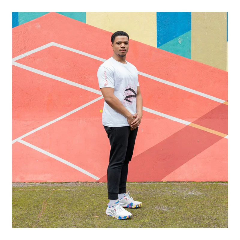 Azza Fencing Tee-shirt manches courtes Light Pattern (Blanc) | private