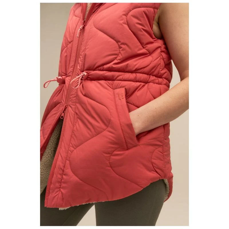 BAM Womens 73 Zero Reversible Flip Gilet (Sienna) | Sportpursuit.com