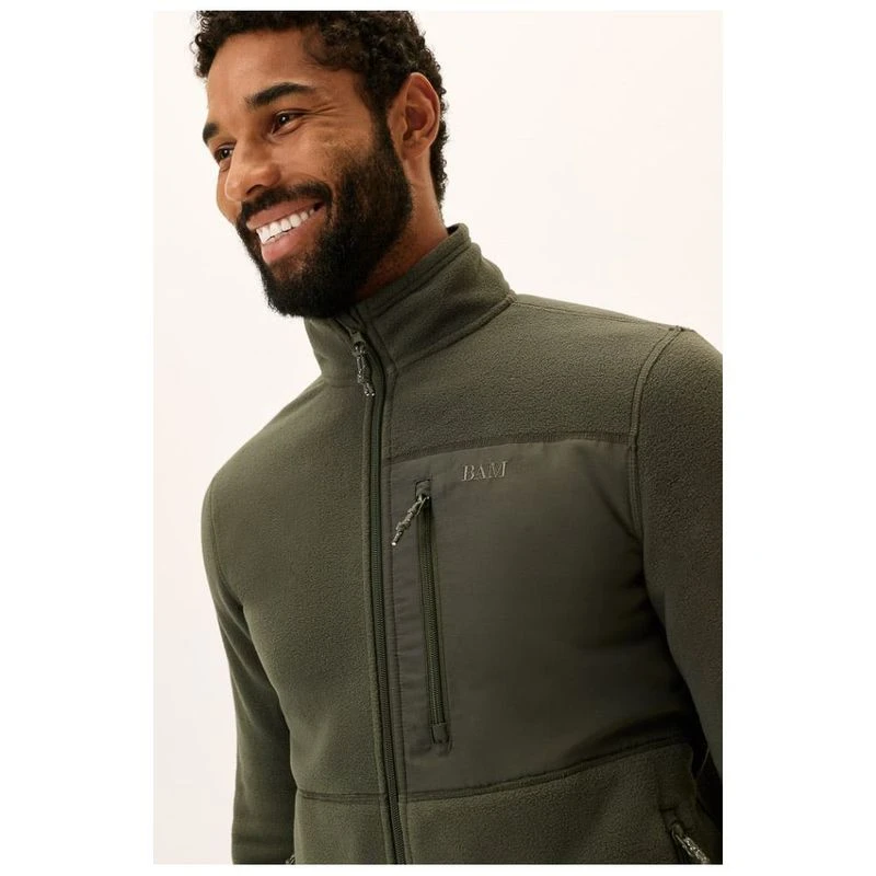 BAM Mens 73 Zero Fleece Jacket (Swamp) | Sportpursuit.com