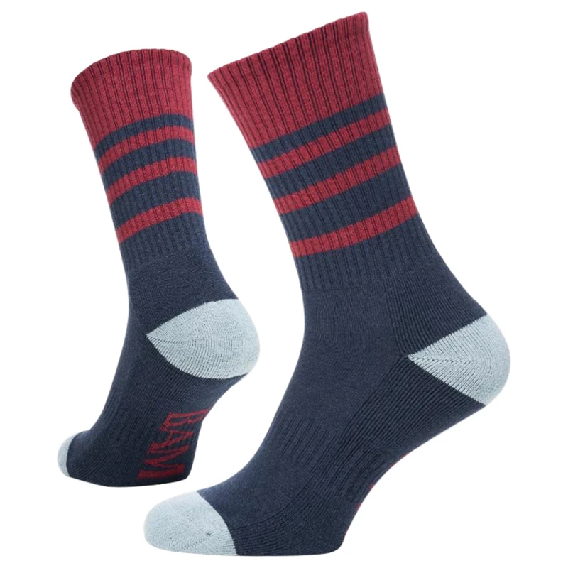 BAM Super Luxe Socks (Navy/Chilli Pepper) | Sportpursuit.com