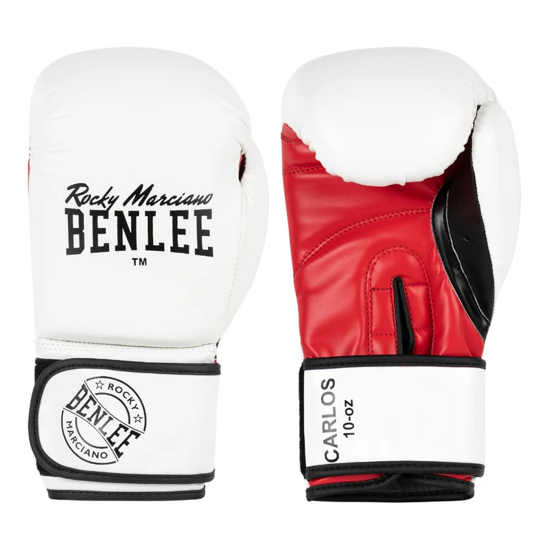 BenLee Gants de boxe Carlos Homme (Blanc/Noir/Rouge) | privatesportsho