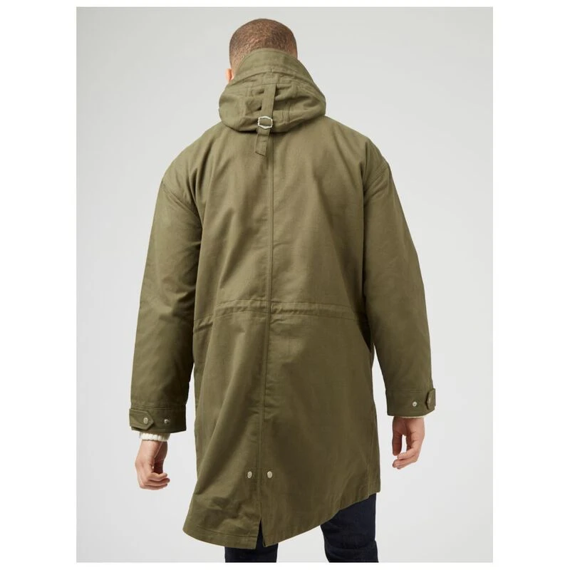 Ben Sherman Mens Fishtail Parka Jacket (Camouflage) | Sportpursuit.com