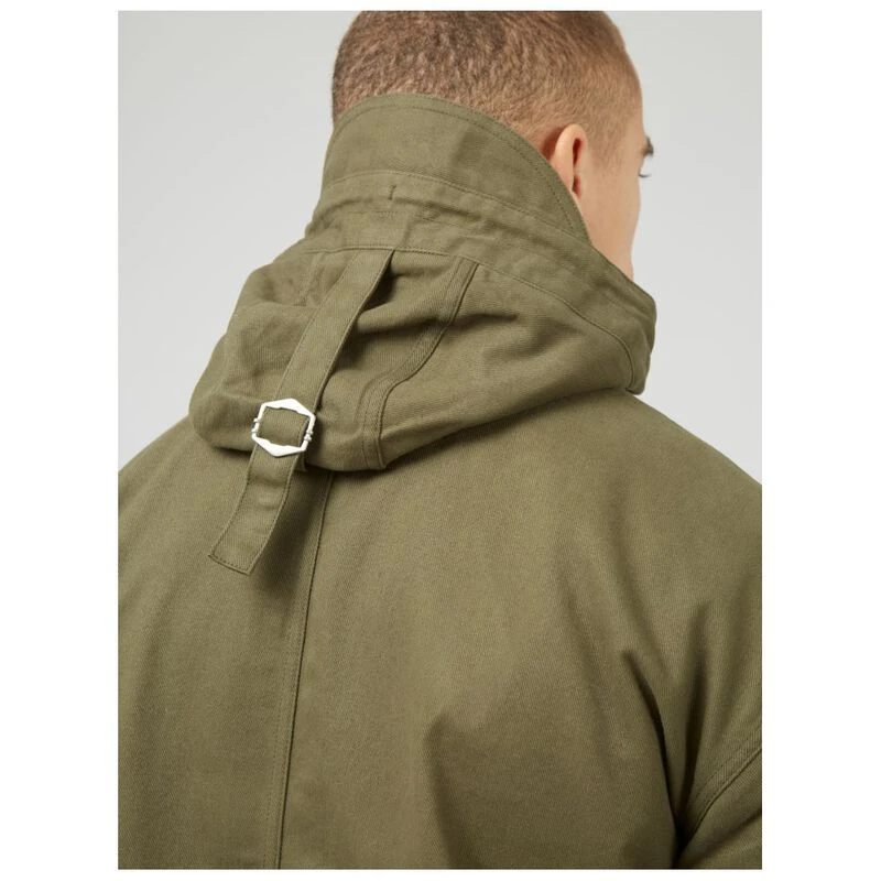 Ben Sherman Mens Fishtail Parka Jacket (Camouflage) | Sportpursuit.com