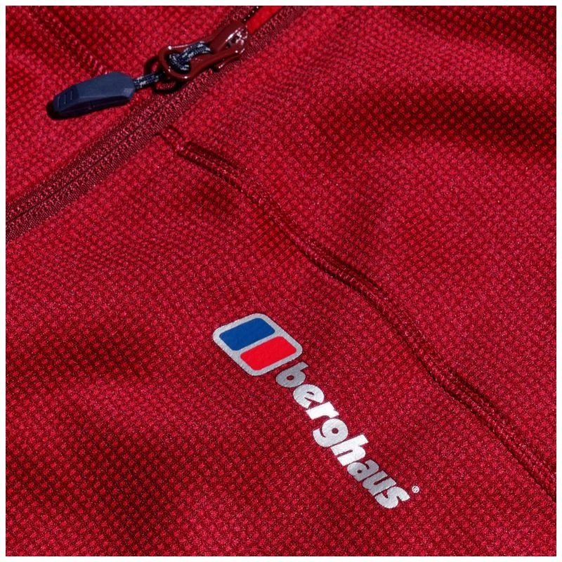 Berghaus Mens Pravitale Mountain 2.0 Hooded Jacket (Dark Red/Dark Red)
