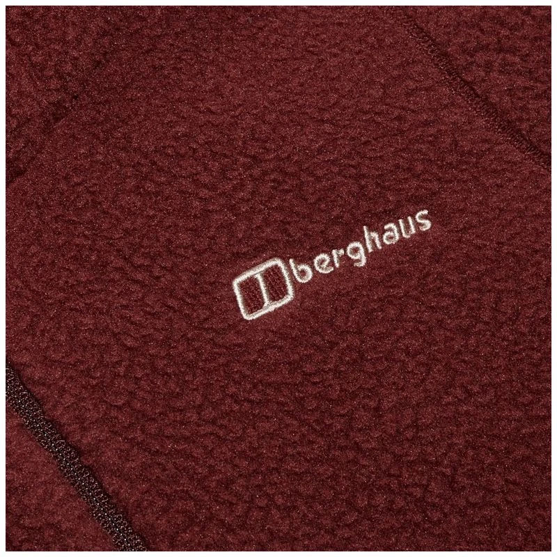 Berghaus Womens Darria FZ Hooded Jacket (Dark red) | Sportpursuit.com
