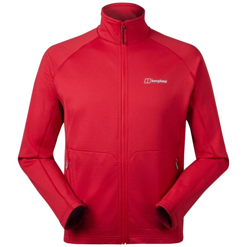 Berghaus Mens Bickerstaffe FZ Jacket (Red) | Sportpursuit.com