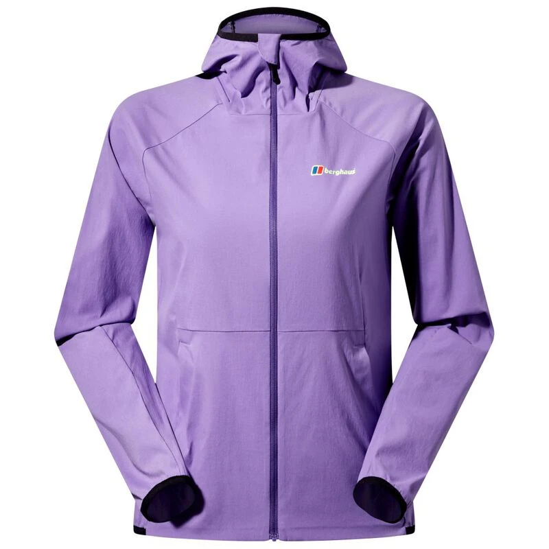 Berghaus Womens Urban Arrina Hooded Jacket (Purple) | Sportpursuit.com