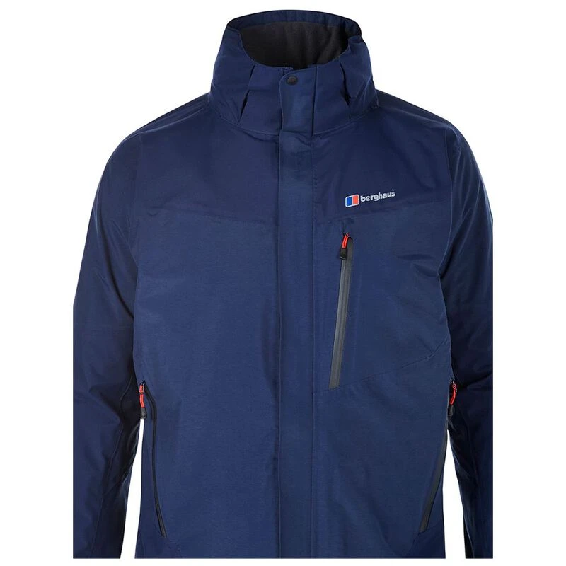 Berghaus Mens Arran Shell Jacket (Dark Blue/Dark Blue) | Sportpursuit.