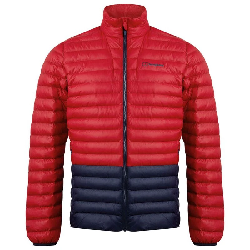 Berghaus Mens Seral Insulated Jacket (Red/Dark Blue) | Sportpursuit.co