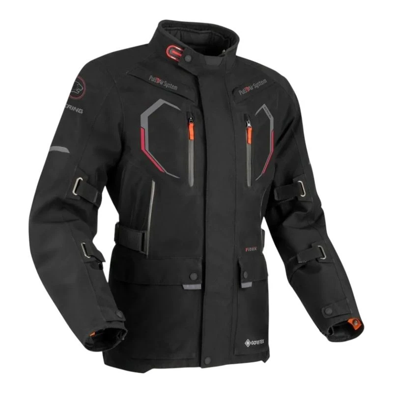 Bering Mens Hurricane GTX Jacket (Black) | Sportpursuit.com