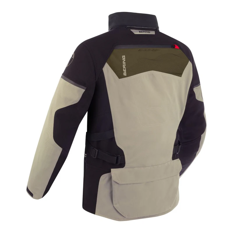 Bering Mens Freeway Jacket (Beige/Black) | Sportpursuit.com