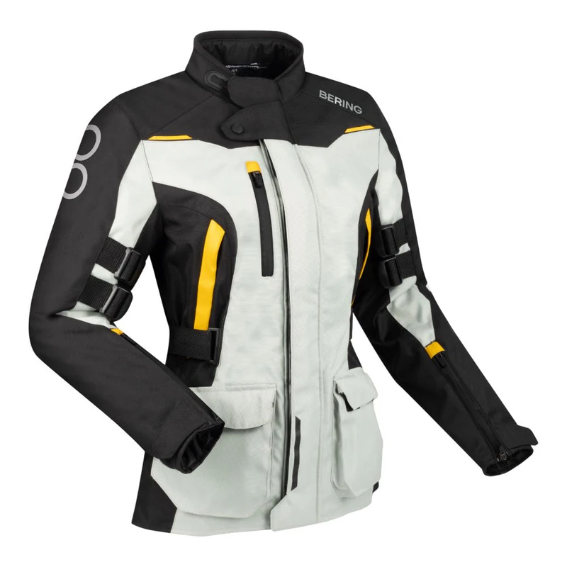 Bering Veste Zephyr Femme (Noir/Gris/Jaune) | privatesportshop.fr