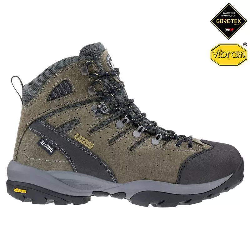 Bestard Mens Turo GTX Trail Boots (Light Brown/Grey) | Sportpursuit.co