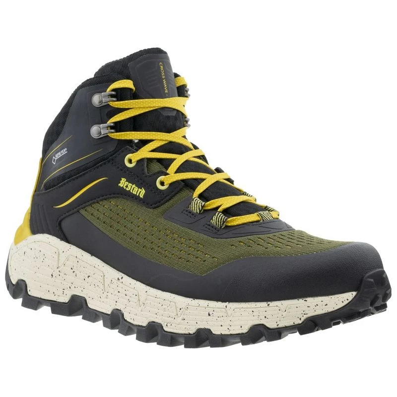 Bestard Crosswave Hiking Boots (Black/Camel) | Sportpursuit.com