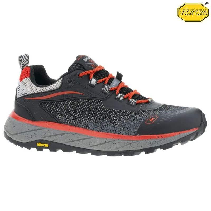 Bestard Mens Speedwave II Hiking Shoes (Grey/Red) | Sportpursuit.com