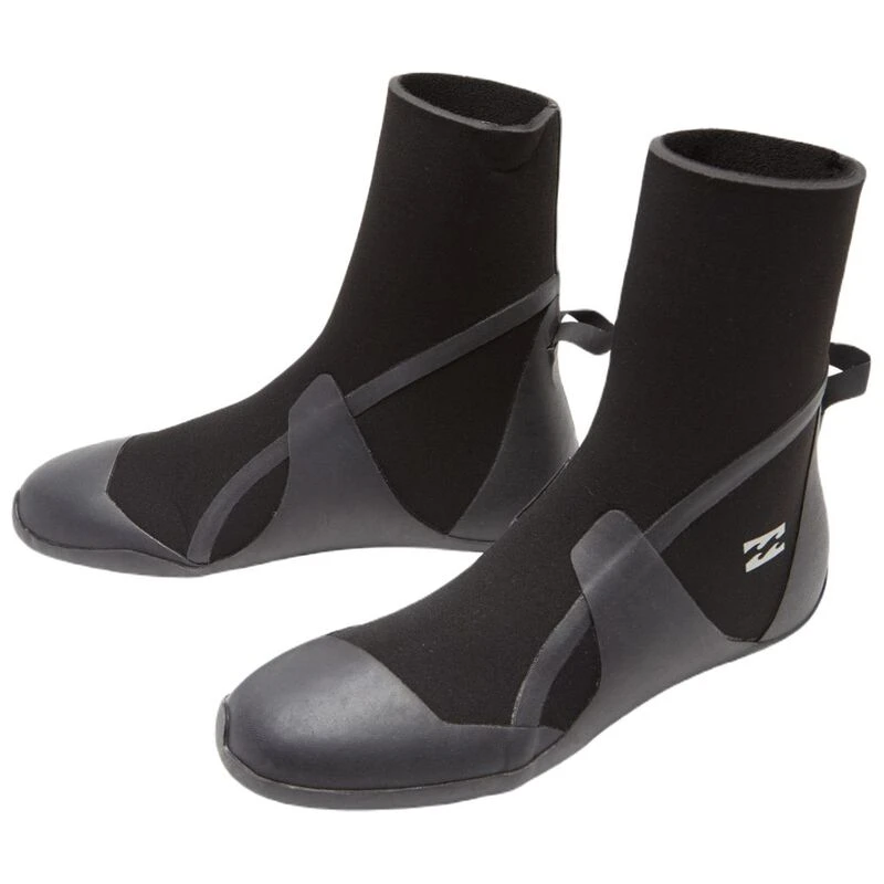 Billabong Boys 3mm Absolute Wetsuit Boots (Black) | Sportpursuit.com