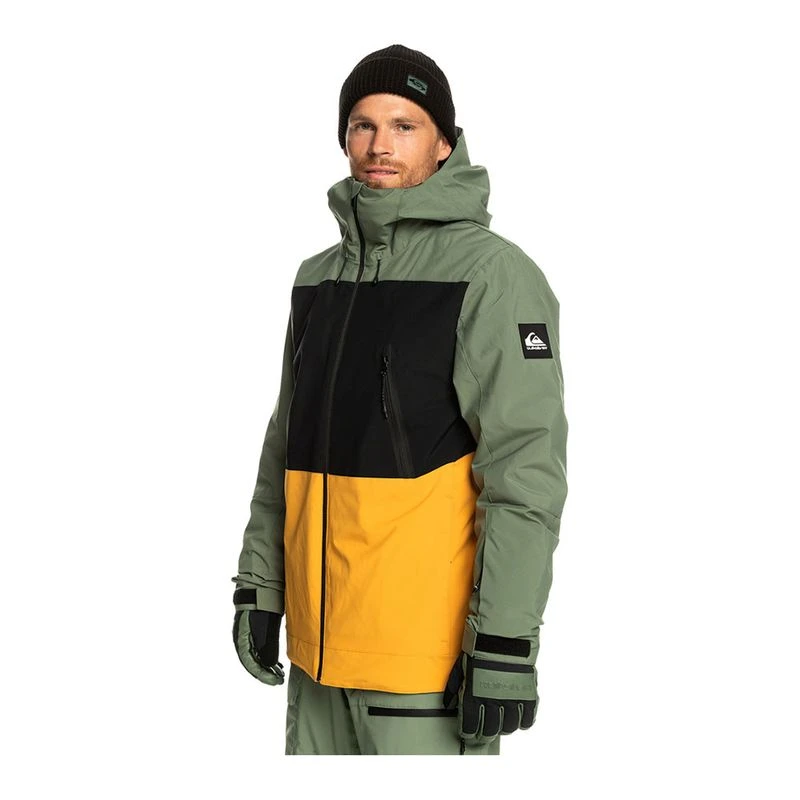 Quiksilver Sycamore Jacket (Green/Laurel Wreath) | Sportpursuit.com