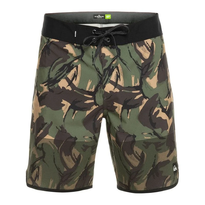 Quiksilver Mens Highlite Scallop 19 Swimwear (Brown/Camo) | Sportpursu