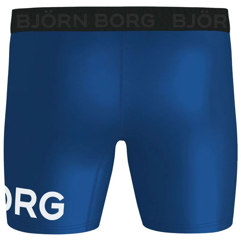 Bjorn Borg Mens Performance Boxer (3 Pack - Multi) | Sportpursuit.com