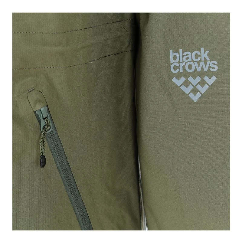 Black Crows Traverse Xpore Packable Rain Waterproof Jacket (Green) | S