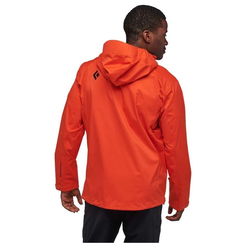 Black Diamond Mens Stormline Stretch Rain Shell Jacket (Octane) | Spor