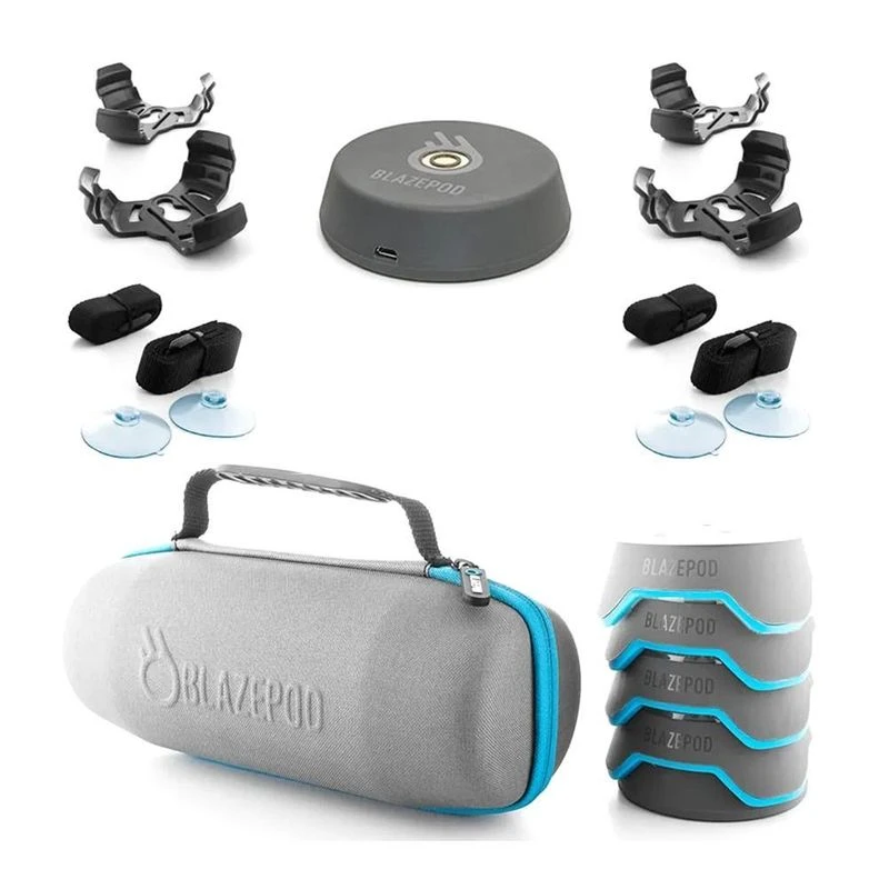 Blazepod Attrezzatura per ginnastica Basic Bundle (Blu/Grigio) | priva