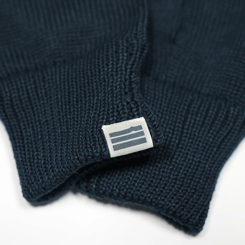 Bolger Tangstad Fleece Lined Knitted Gloves (Navy) | Sportpursuit.com