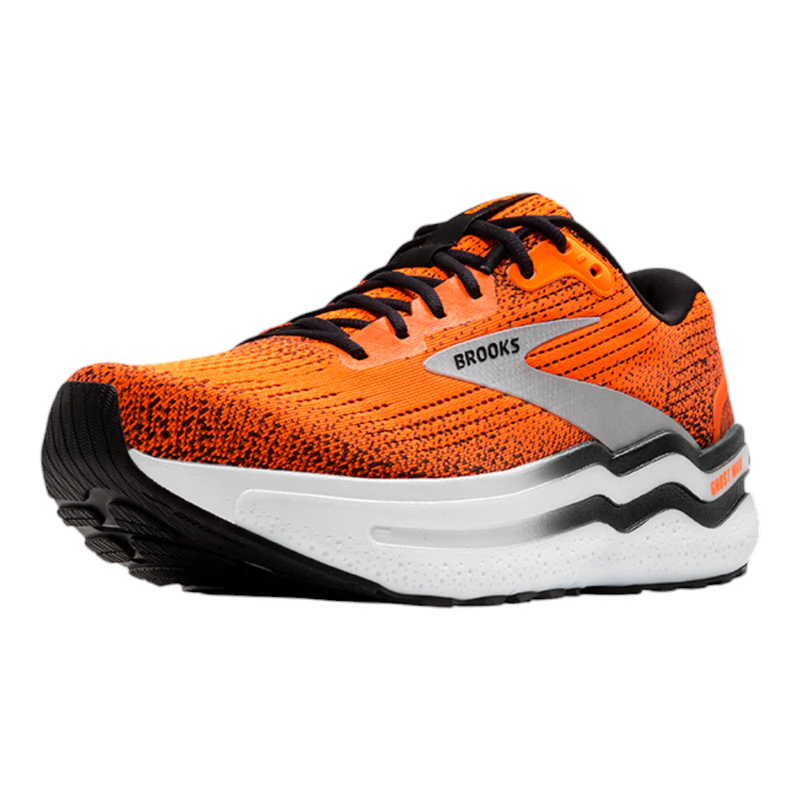 Brooks Mens Ghost Max 2 Running Shoes (Orange/Orange/Black) | Sportpur