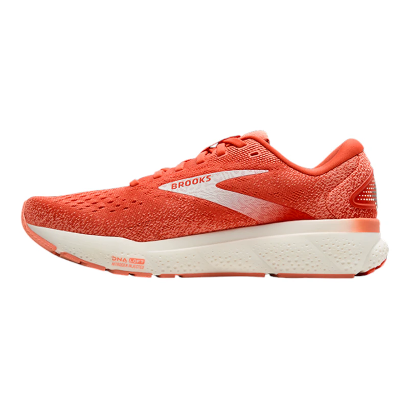 Brooks Womens Ghost 16 Running Shoes (Coral/Desert Flower/Coconut) | S