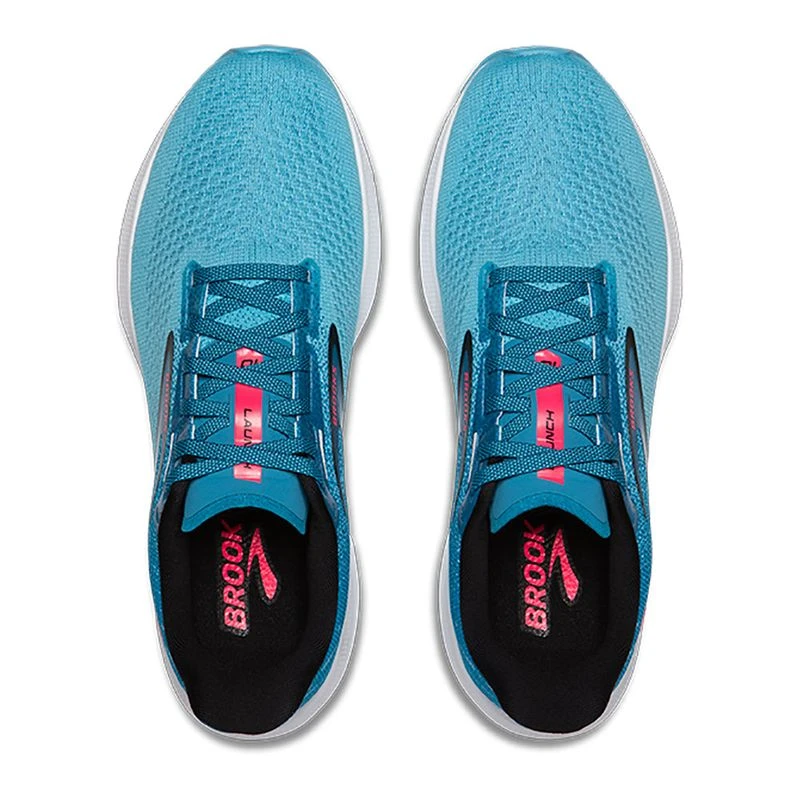 Brooks Mens Launch 10 Moyenne Running Shoes (Blue) | Sportpursuit.com