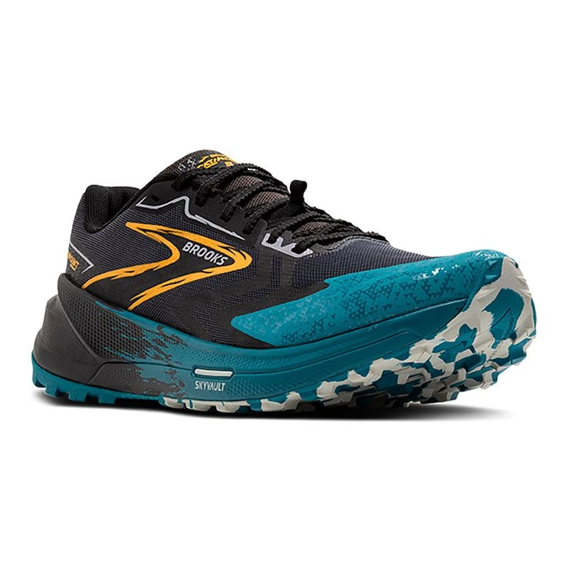 Brooks Mens Catamount 3 Moyenne Trail Running Shoes (Blue) | Sportpurs