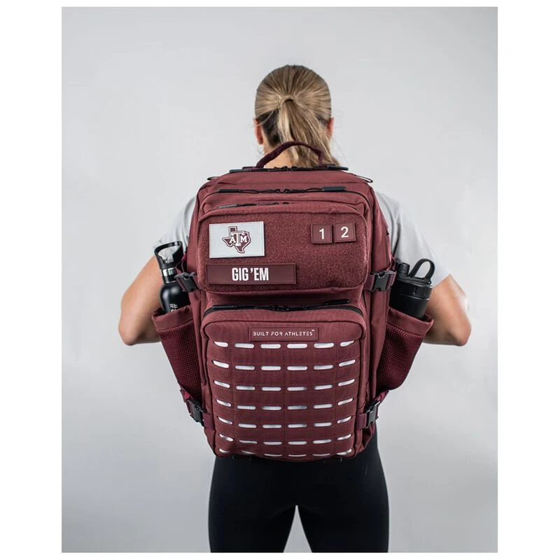 Built for Athletes Texas A&M Rucksack (Burgundy) | Sportpursuit.com