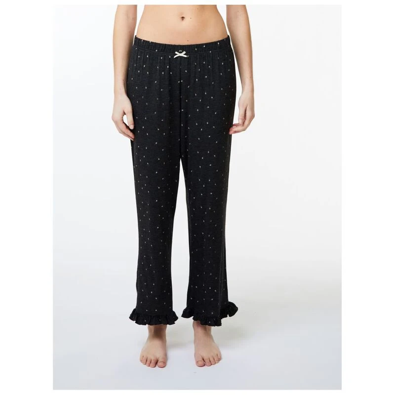 CCDK Womens Jasmin Crop Pyjama Bottoms (Dark Grey Melange) | Sportpurs