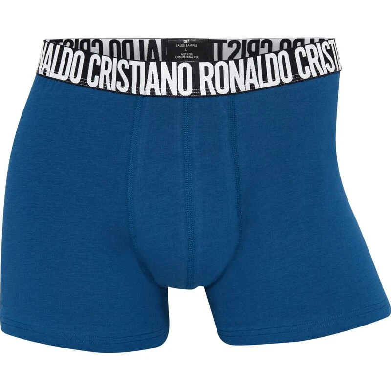 CR7 Mens 3-Pack Boxers (Grey/Blue/Light Blue) | Sportpursuit.com
