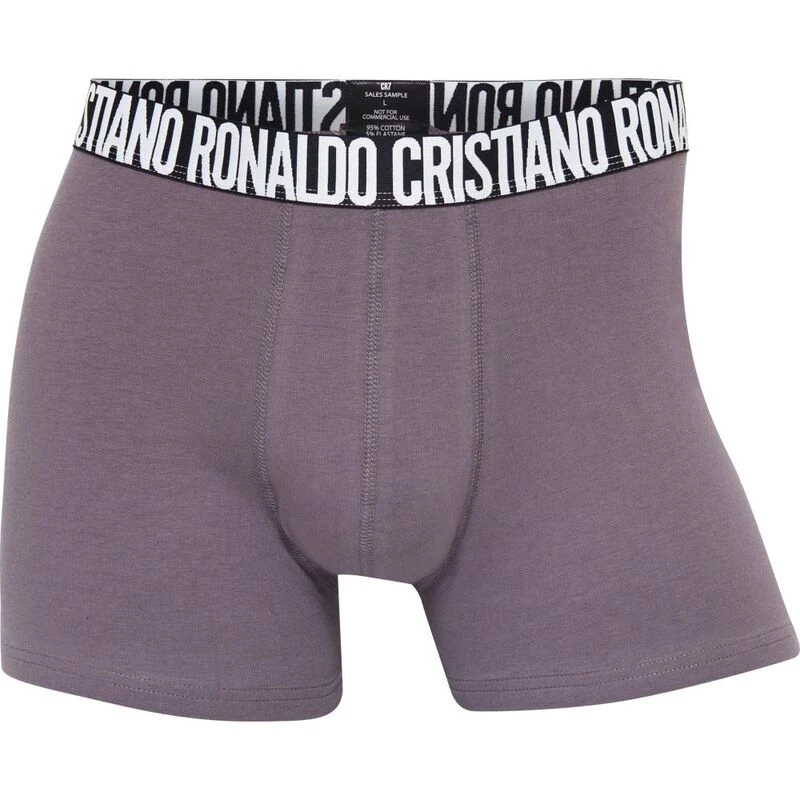 CR7 Mens 3-Pack Boxers (Grey/Blue/Light Blue) | Sportpursuit.com