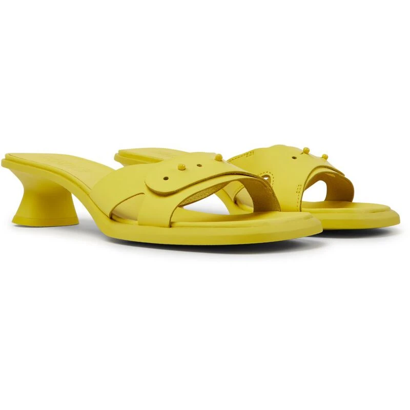 Camper Womens Dina Sandals (Bright Yellow) | Sportpursuit.com