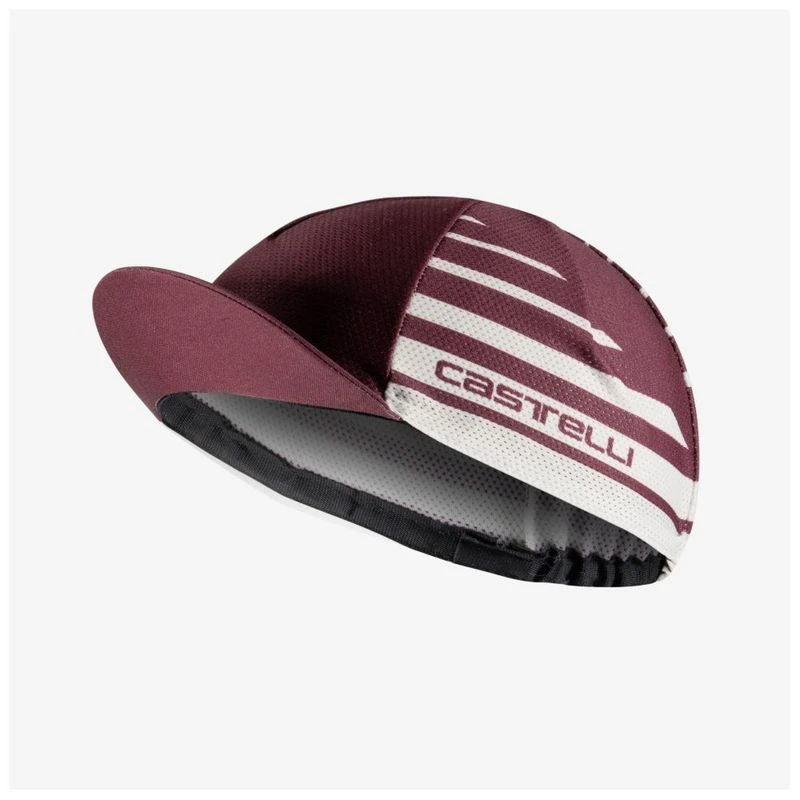 Castelli Mens Classico Hat (Deep Bordeaux/Silver Moon) | Sportpursuit.