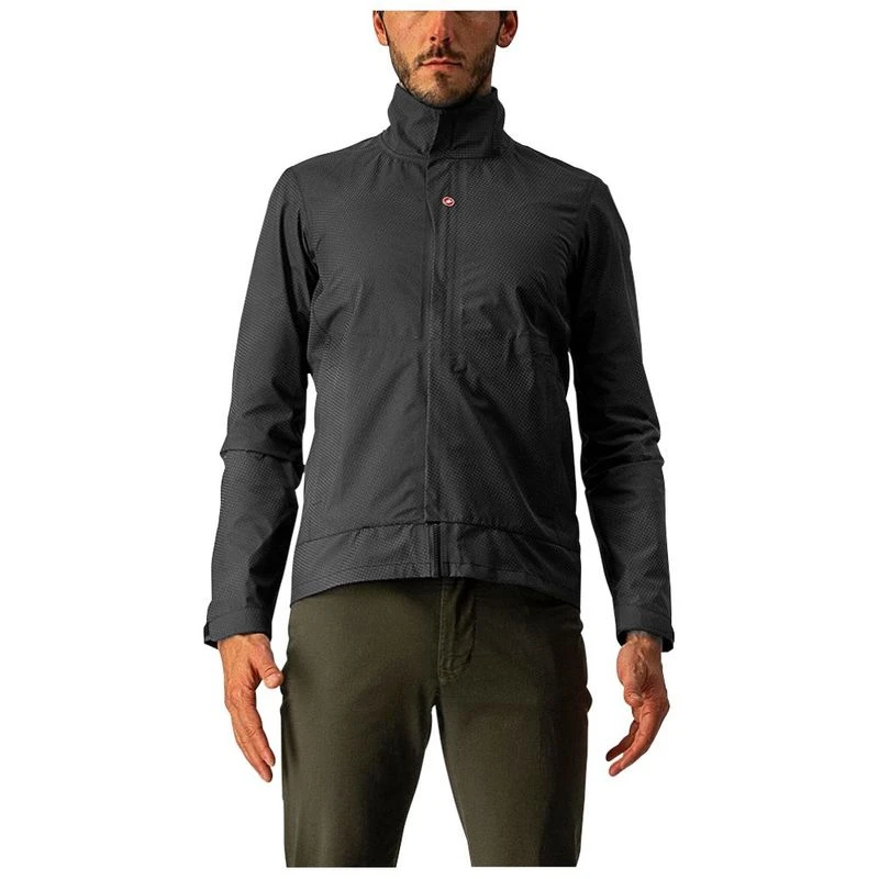 Castelli Mens Commuter Reflex Jacket (Light Black) | Sportpursuit.com