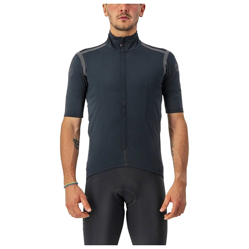Castelli Mens Gabba Ros Jersey (Black Out) | Sportpursuit.com