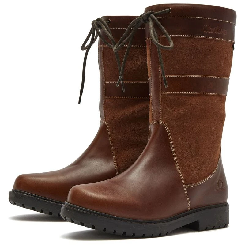 Chatham Womens Paddock Boots (Tan) | Sportpursuit.com