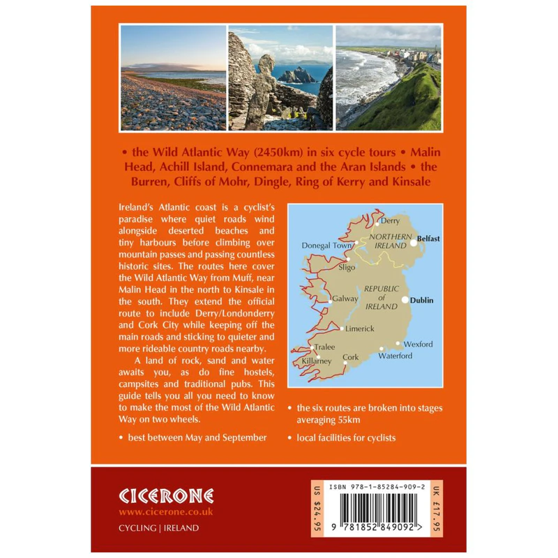 Cicerone The Wild Atlantic Way and Western Ireland Book | Sportpursuit