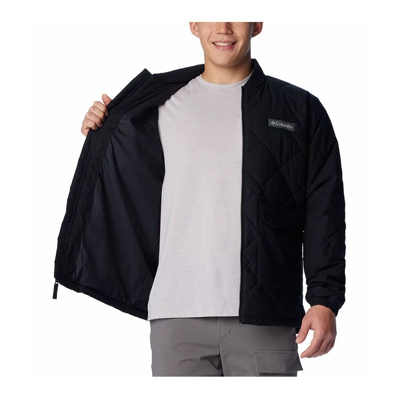 Columbia Mens Rad Padded™ Jacket (Black) | Sportpursuit.com
