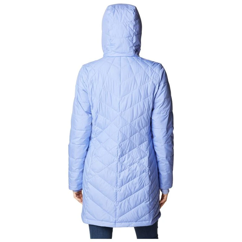 Columbia Womens Heavenly Long Hooded Jacket (Serenity) | Sportpursuit.