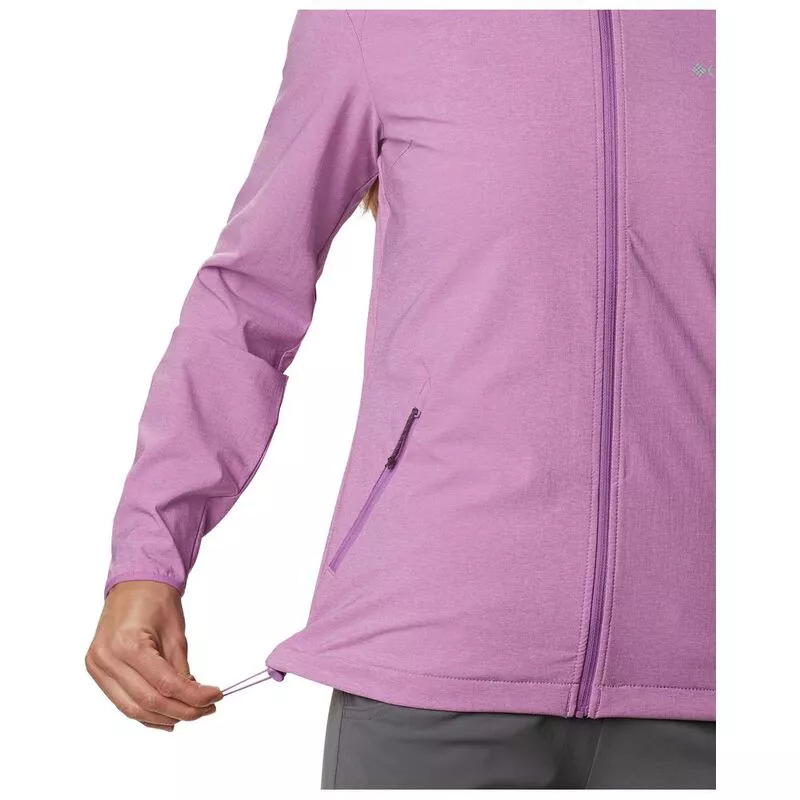 Columbia Womens Heather Canyon Softshell Jacket (Blossom Pink) | Sport