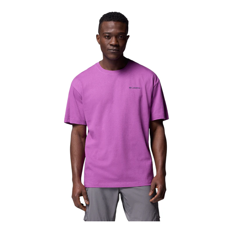 Columbia Tee-shirt Black Butte™ Homme (Razzle/Linear View) | privatesp